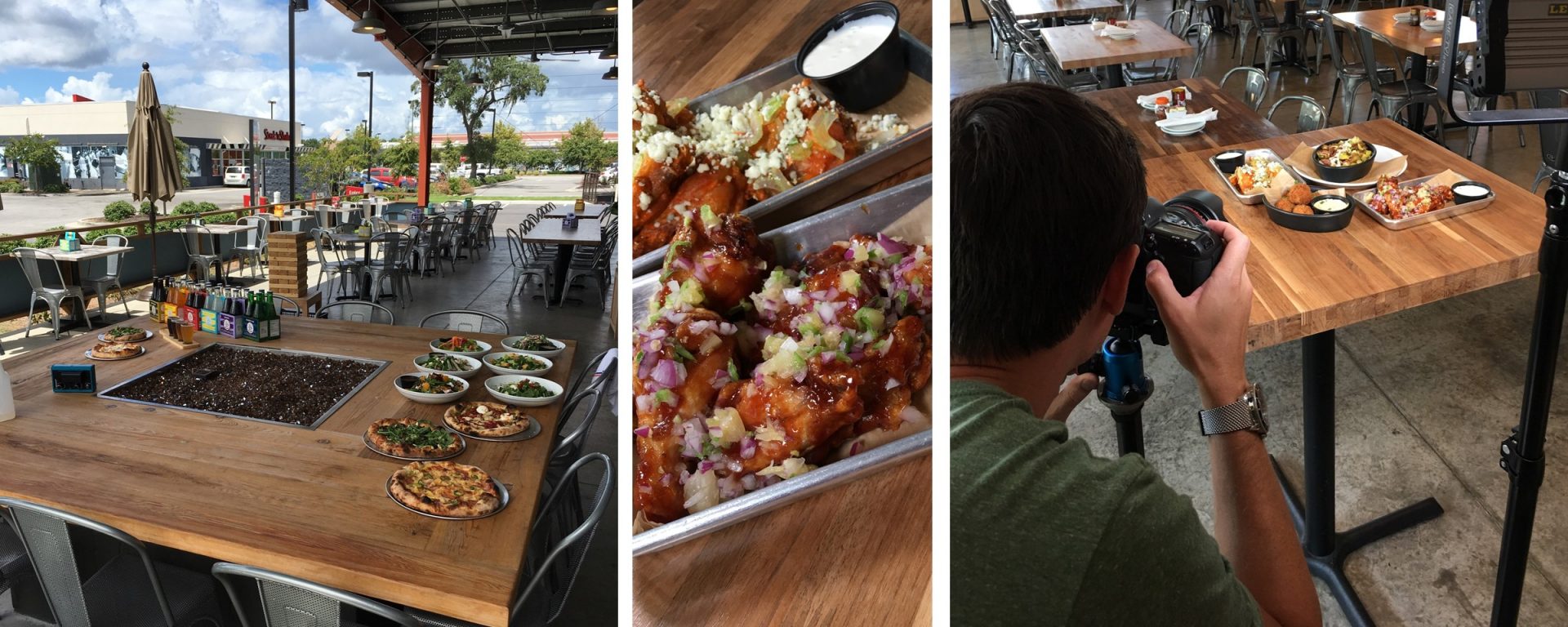 Fun Photo Shoot at Community Pizza House - Momentum Marketing